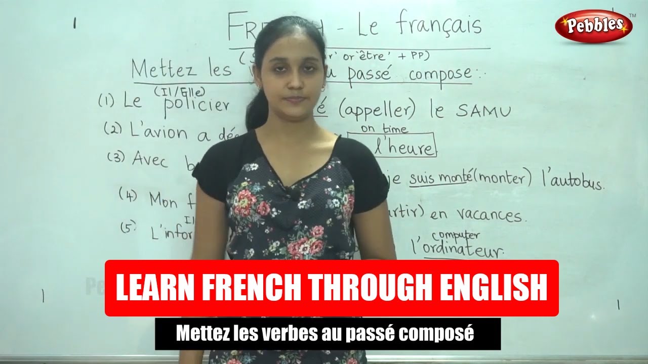Mettez les verbes au passé composé | French Class- 70 | Learn French ...