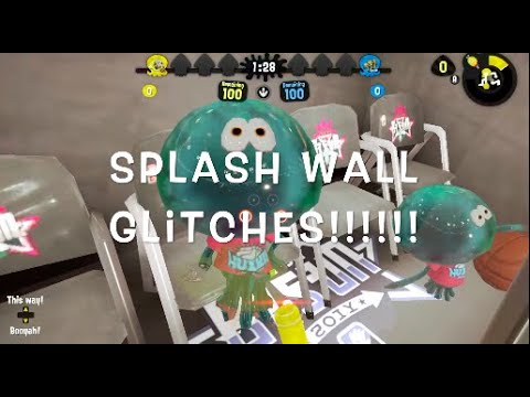 Splatoon 2 More Splash Wall Glitches - YouTube