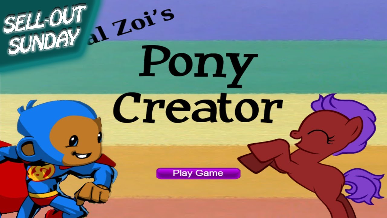 Sell-Out Sunday: Pony Creator & Bloons Super Monkey 2 - YouTube