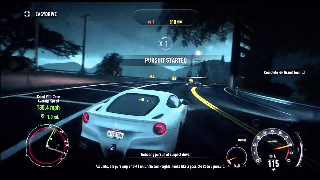 Drifting In The Rain In A Ferrari F12 Need for Speed™ Rivals Gameplay ...