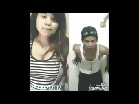 lihat expresi mukanya, smule lucu habis