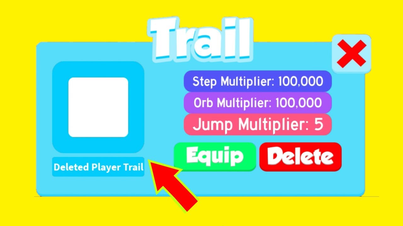 THE DELETED PLAYER TRAIL (Roblox Speed City) - YouTube