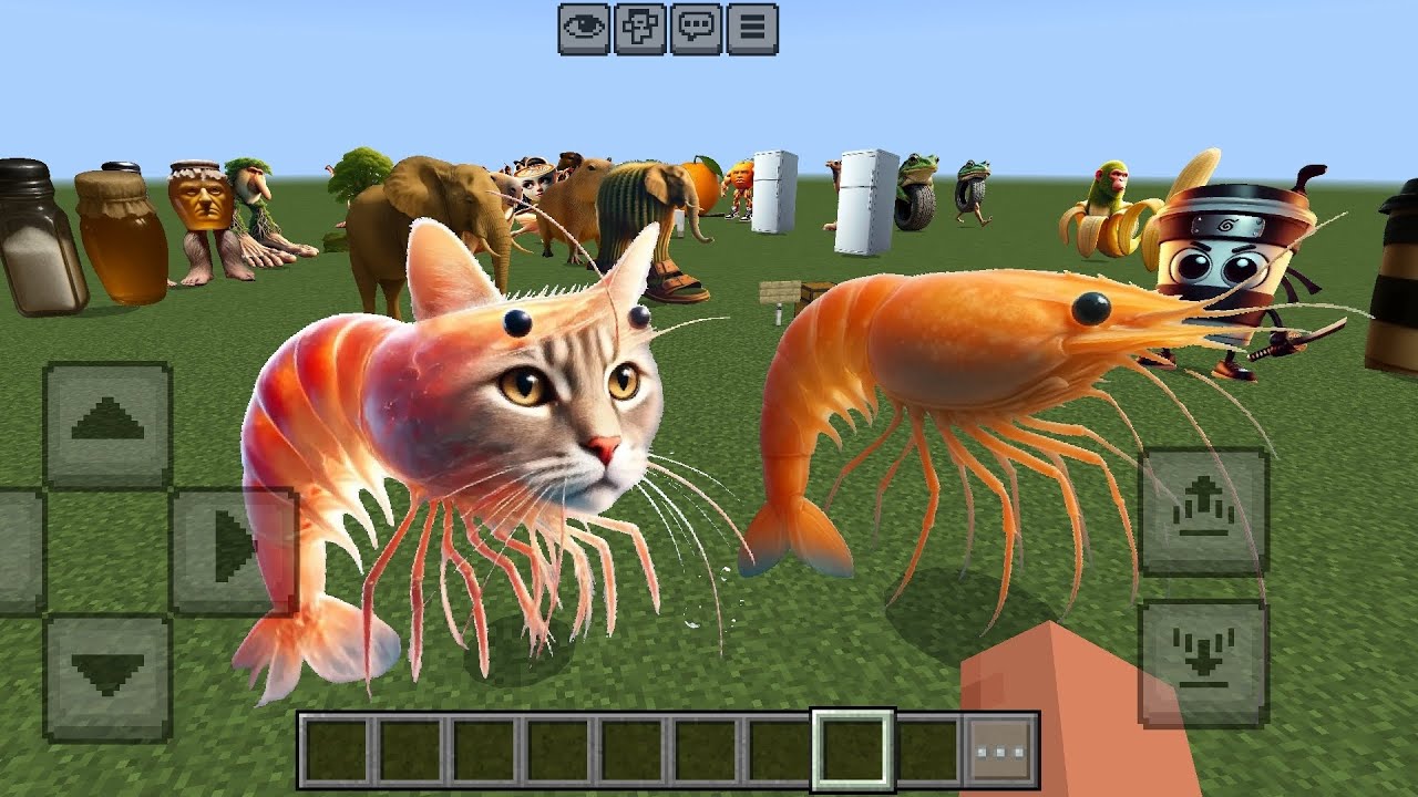 Not Cursed & Cursed Brain Roots in Minecraft PE - YouTube