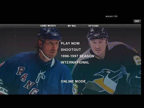 NHL 97 Mod: New Jersey Devils At New York Rangers (NHL 04 PC Mod) - YouTube