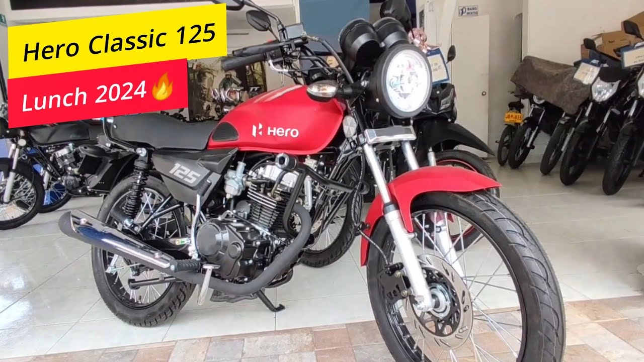 Finally All New Hero Classic 125cc is here😱 Price, Features & Launch ...
