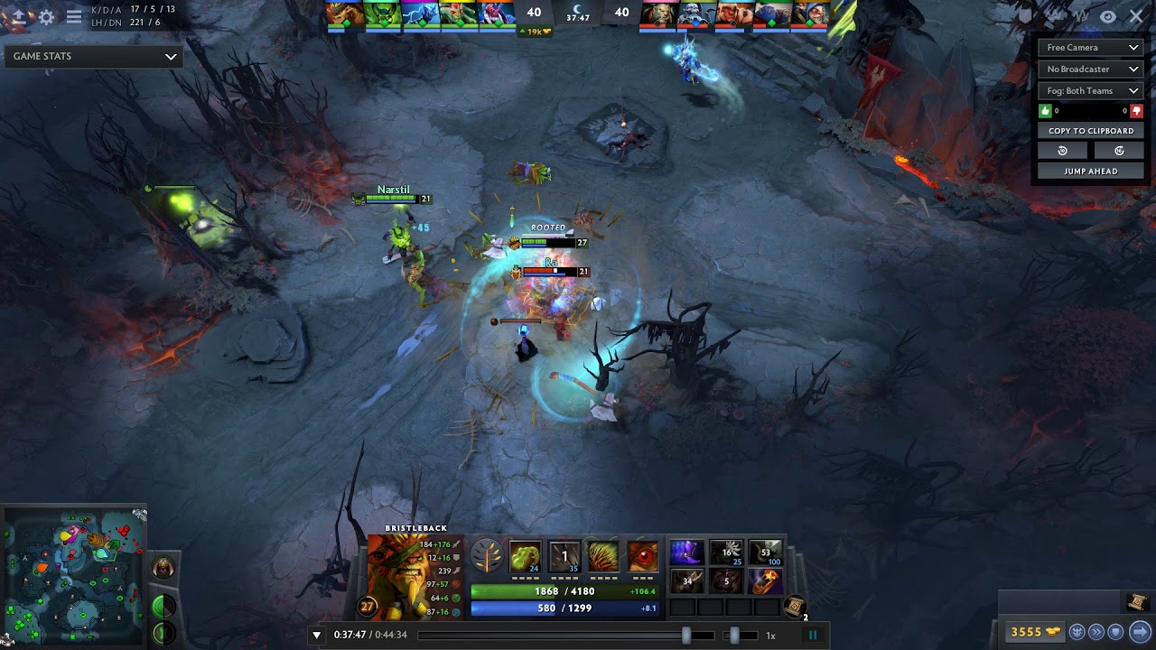 Dota 2: Bristleback frustration - YouTube