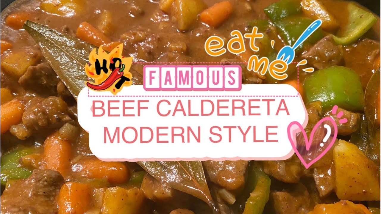 Easy Beef Caldereta | How to Cook Beef Caldereta | Modern Style - YouTube