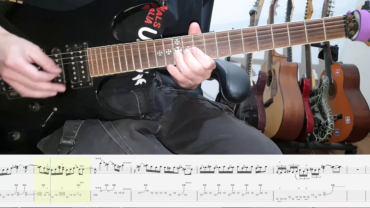 Godsmack - Re-Align (solo) with tabs - YouTube