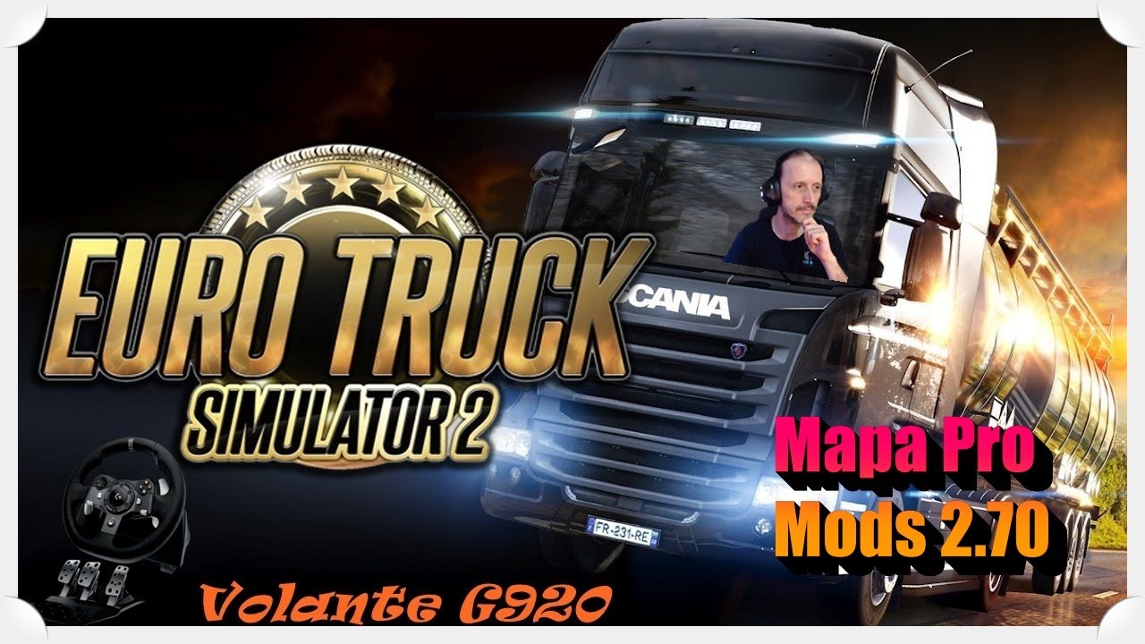 🔴LIVE/ ETS2 , Mapa Pro Mods 2.70 Viajando pelo Mundo Nunca Desista dos ...
