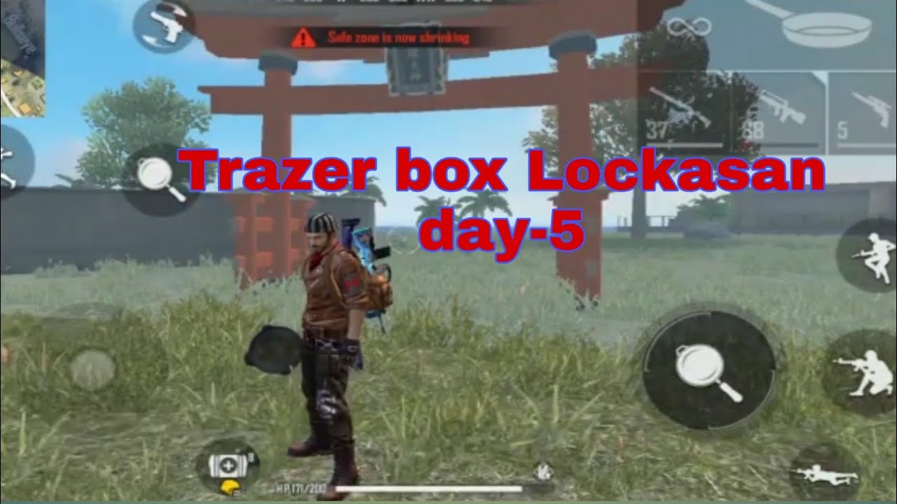 Trazer box Lockasan day-5. - YouTube