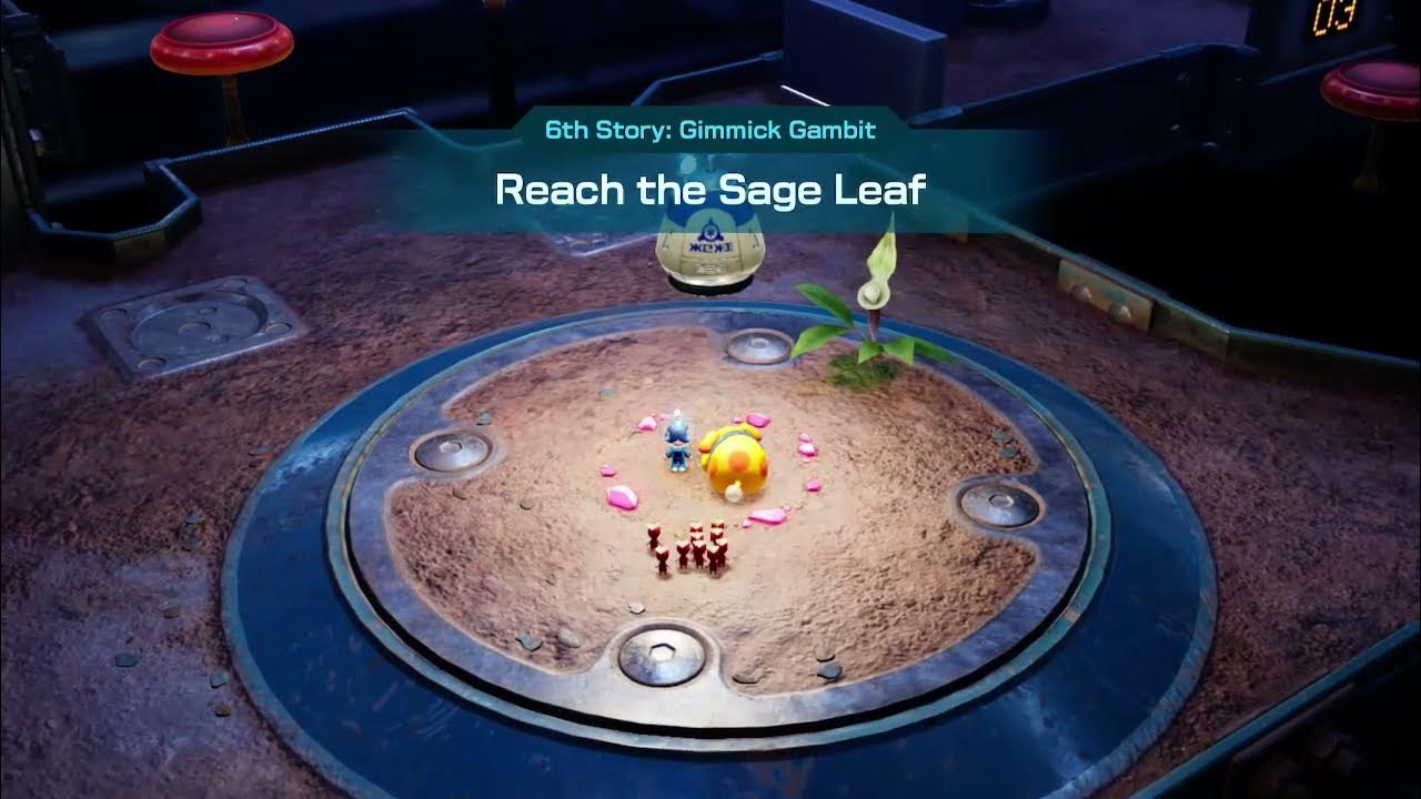 Pikmin 4 - Trial of the Sage Leaf: Gimmick Gambit in 9s [3:51] - YouTube