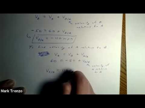 Engineering Dynamics: Relative-Motion of Two Particles Using Translating Axes (Section 12.10 ...