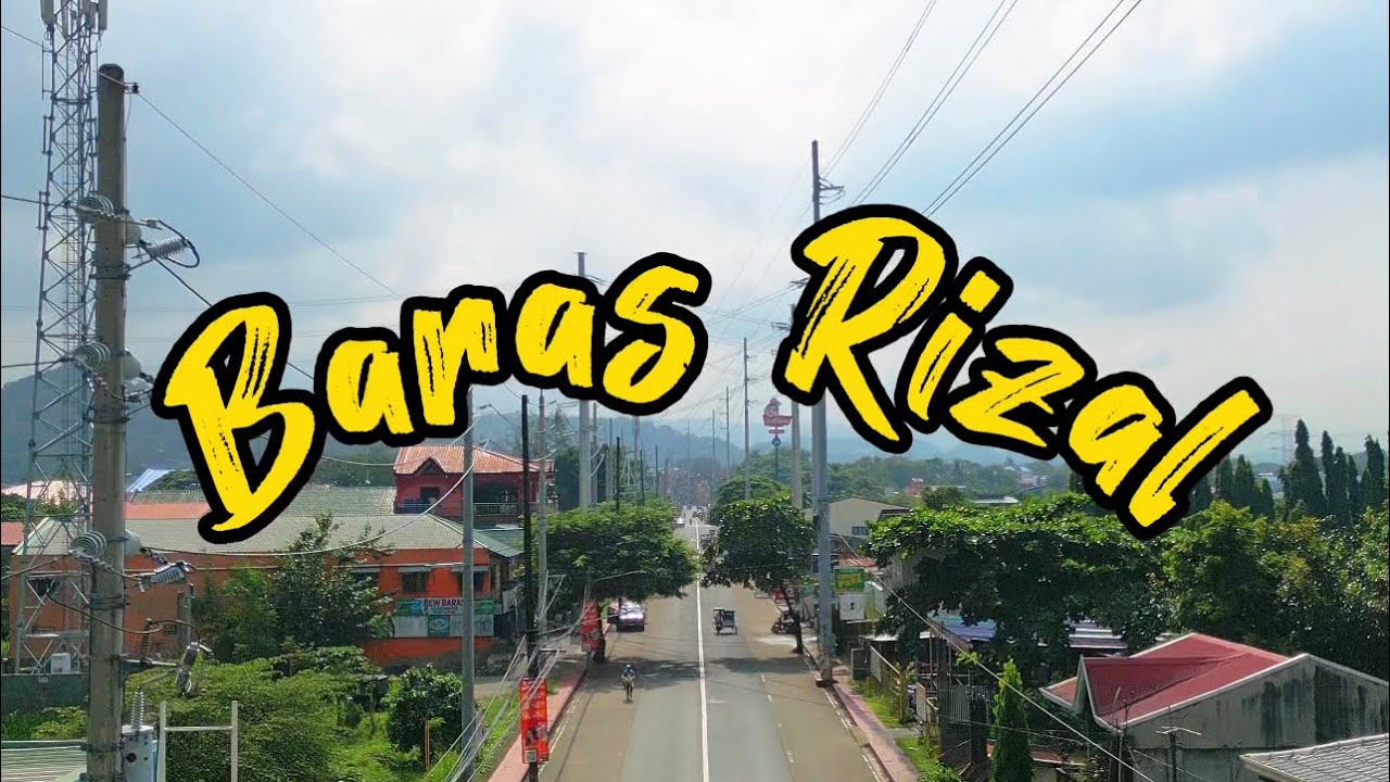 Baras rizal drone shot - YouTube