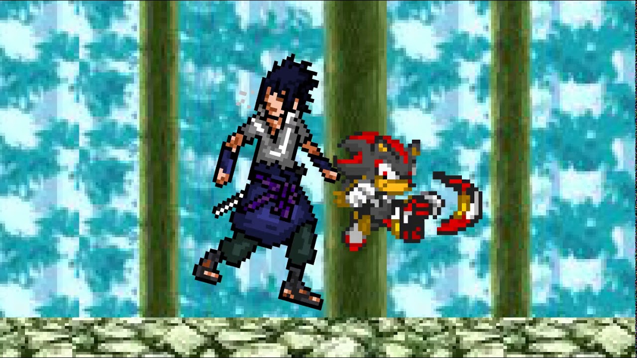 Sasuke vs Shadow - YouTube