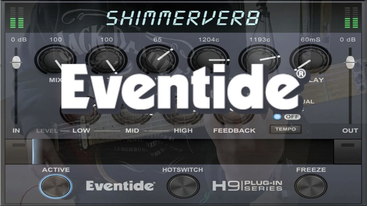 Eventide ShimmerVerb Plugin Guitar Playthrough - YouTube