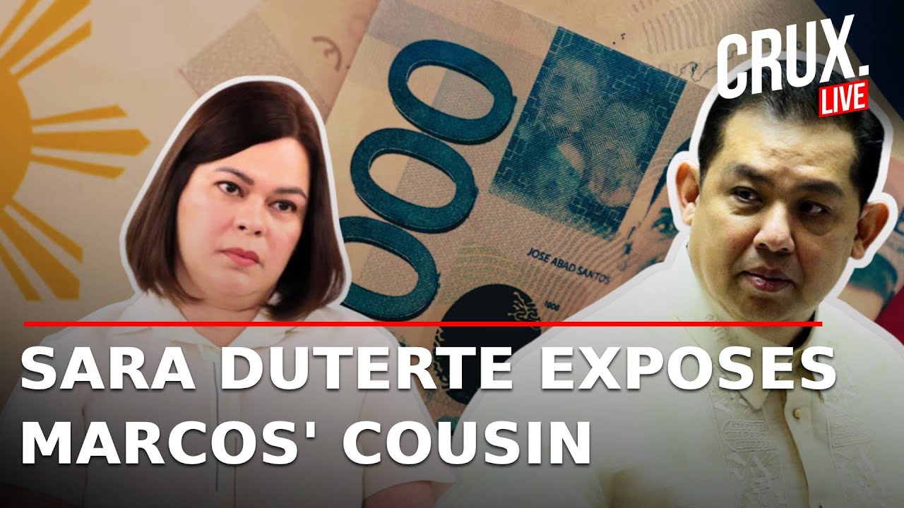Philippines LIVE |"Bags Of Money" Sara Duterte Accuses Marcos' Cousin ...