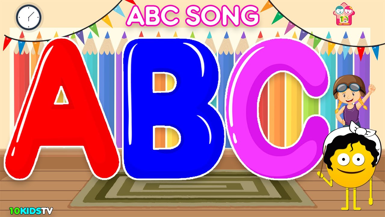 ABC Song For Kids | Best English Alphabet Songs for Toddlers | Phonics ...