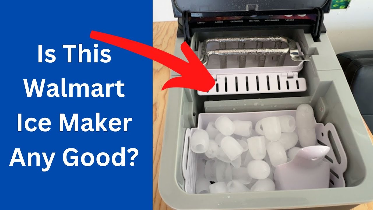 Avanti 26lb Mighty Ice Countertop Bullet Ice Maker Review! - YouTube