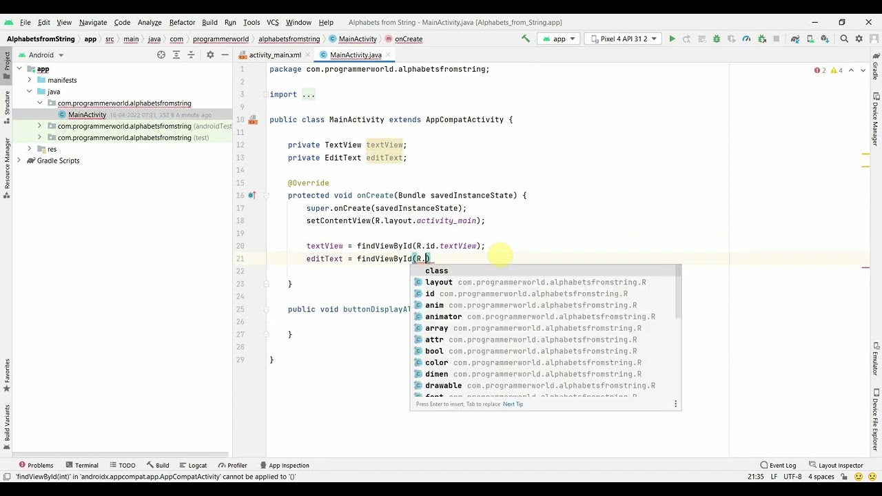 Solved Android Check Spaces In EditText 9to5Answer Solved Android Check Spaces In EditText 9to5Answer
