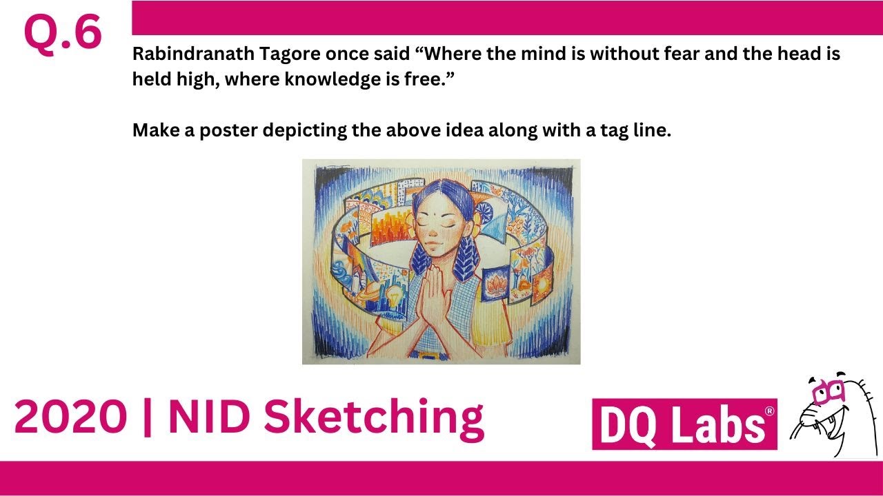 NID 2020 Sketching Solutions | NID 2024 Preparation | Question 6 ...
