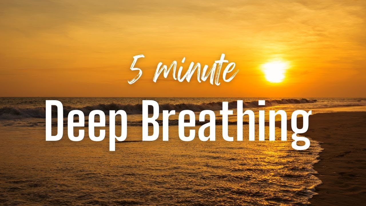 Deep Breathing Exercise (no talking) with Sunsets 4-5-6 Meditation ...
