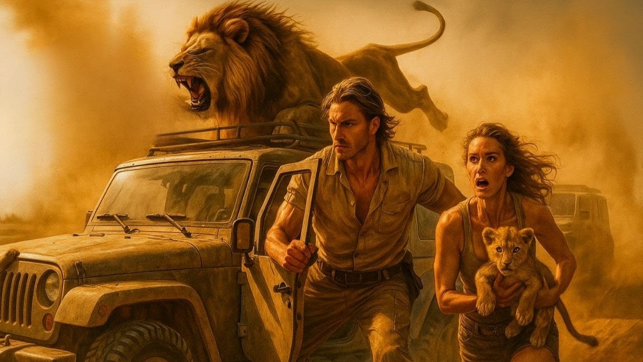 Lion vs Man: "Hunters Rescued the Lion Cub 🦁 " || Survival Thriller ...