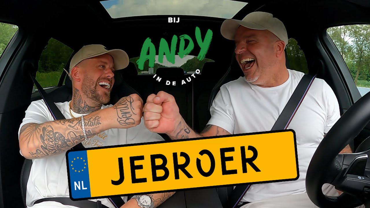 Jebroer - Bij Andy in de auto! - YouTube