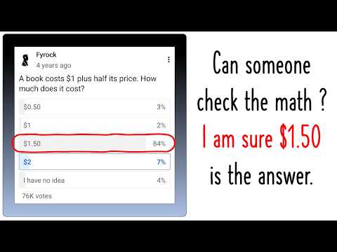 What's the actual answer to this viral puzzle?