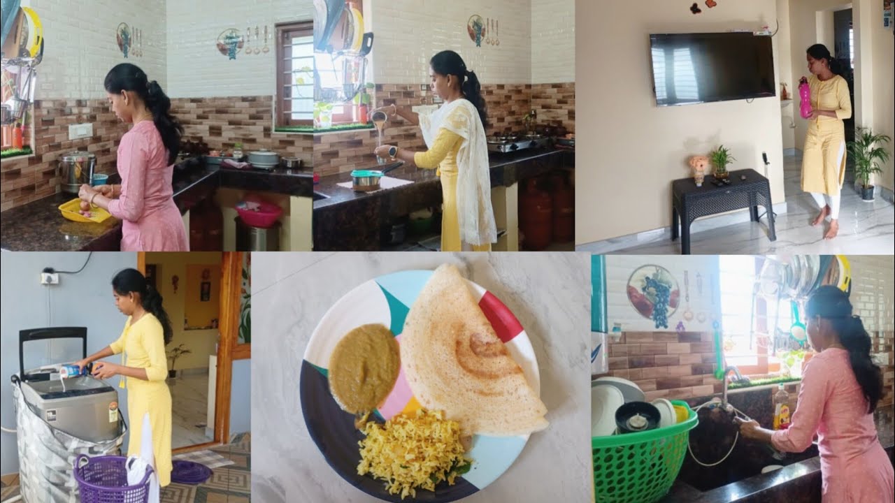 A day in my life vlog in tamil/Balancing household works/New things ...