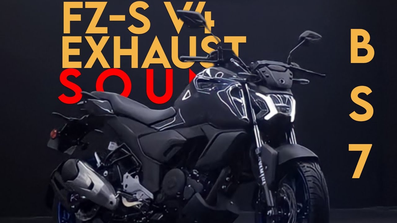 ||Fz Exaust Sound|| ||Fz-s V4 BS7 Review|| ||Exaust Sound|| #fz-s #fzv4 ...
