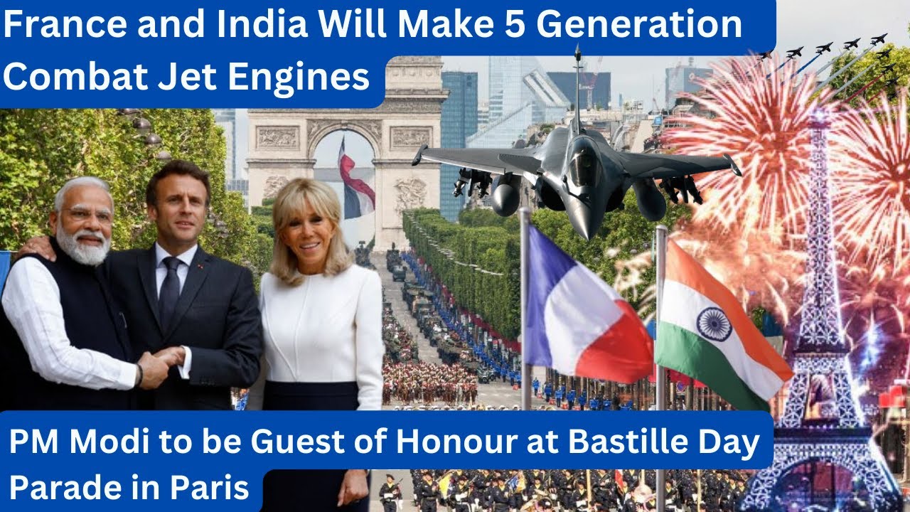 France India To Make Jet Engines During PM Modi Guest Of Honour Visit ...