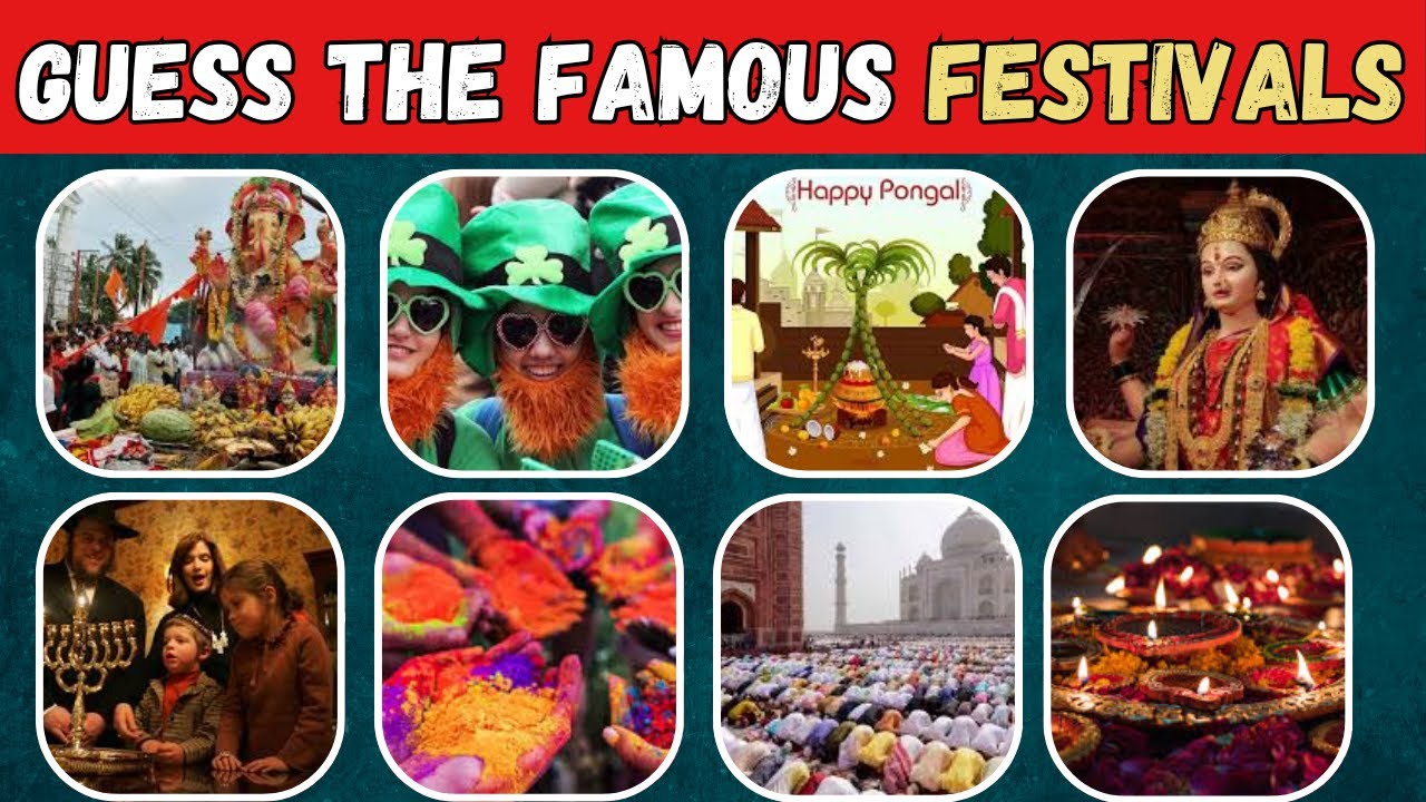 Guess the Festival by Symbol Challenge | Fun Festival Quiz Game | World ...