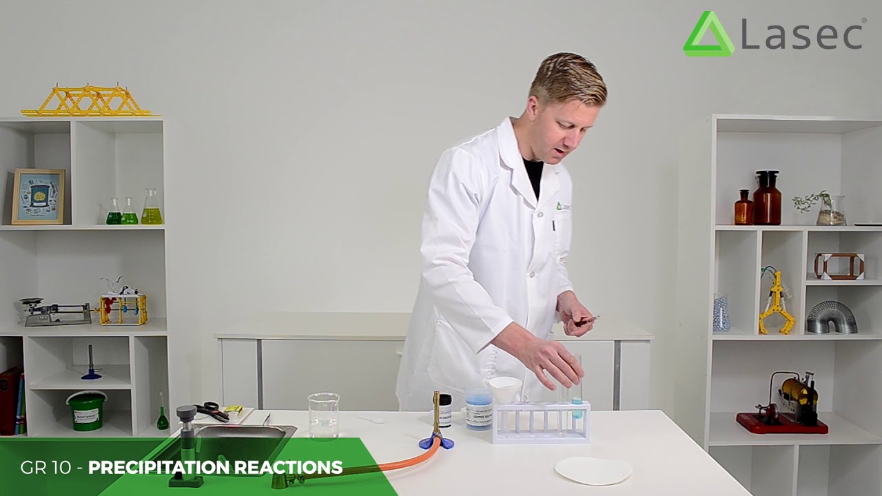 How to Perform a Precipitation Reaction - YouTube