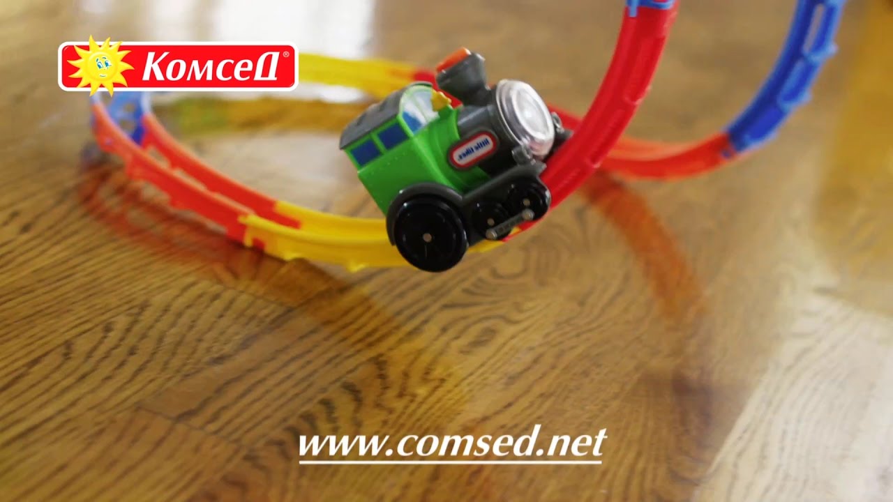 Акробатичен локомотив TUMBLE TRAIN - YouTube
