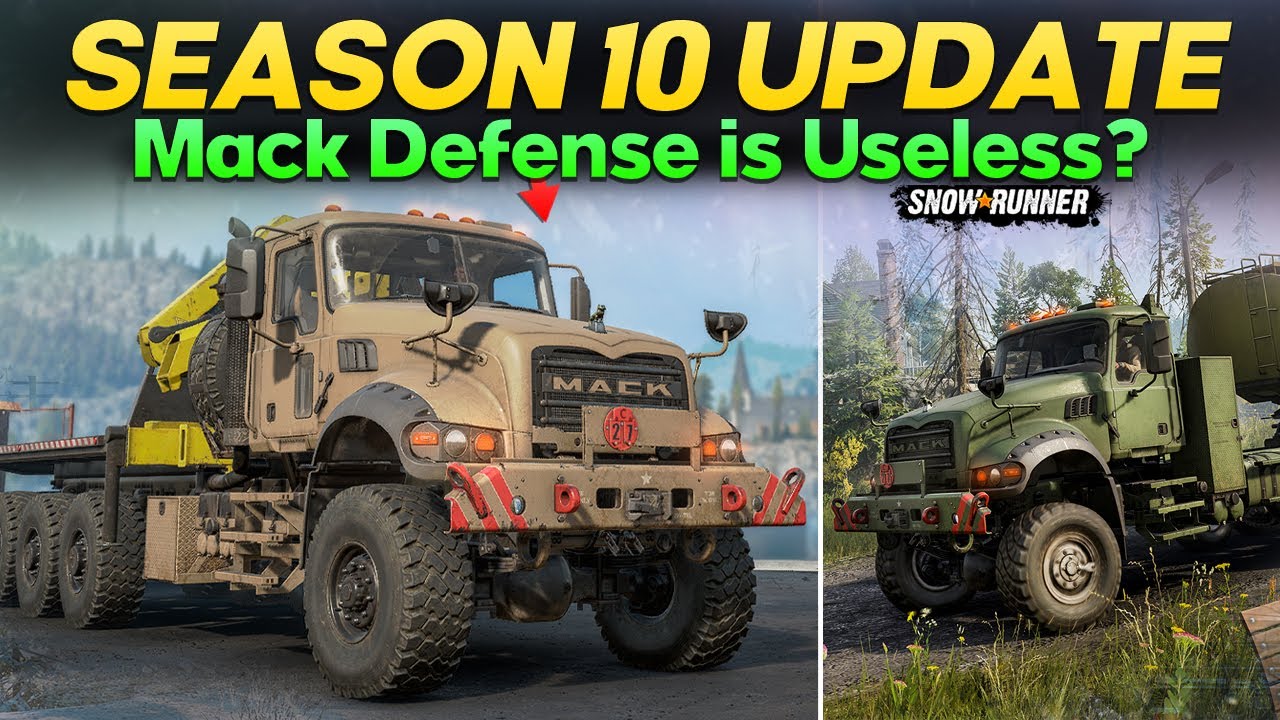 Upcoming Season 10 Update New Mack Defense M917 is Worth it in ...
