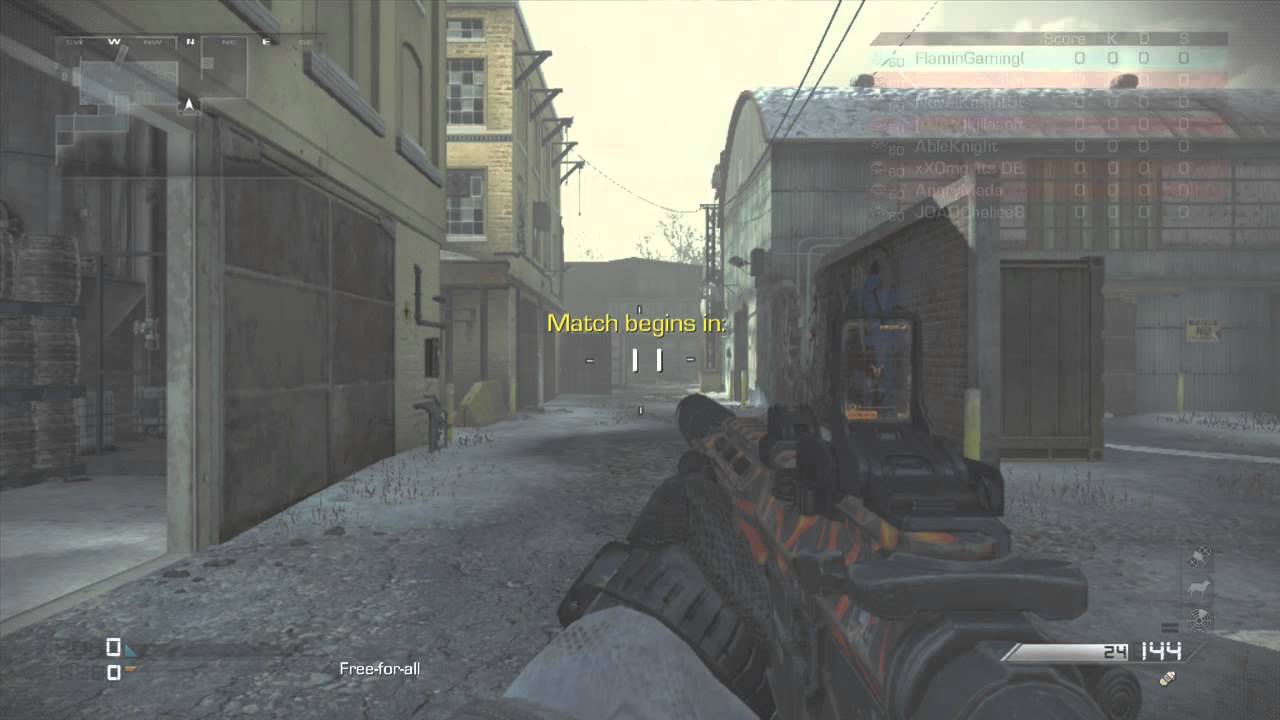 COD Ghosts - FFA full Rank 60 lobby - YouTube