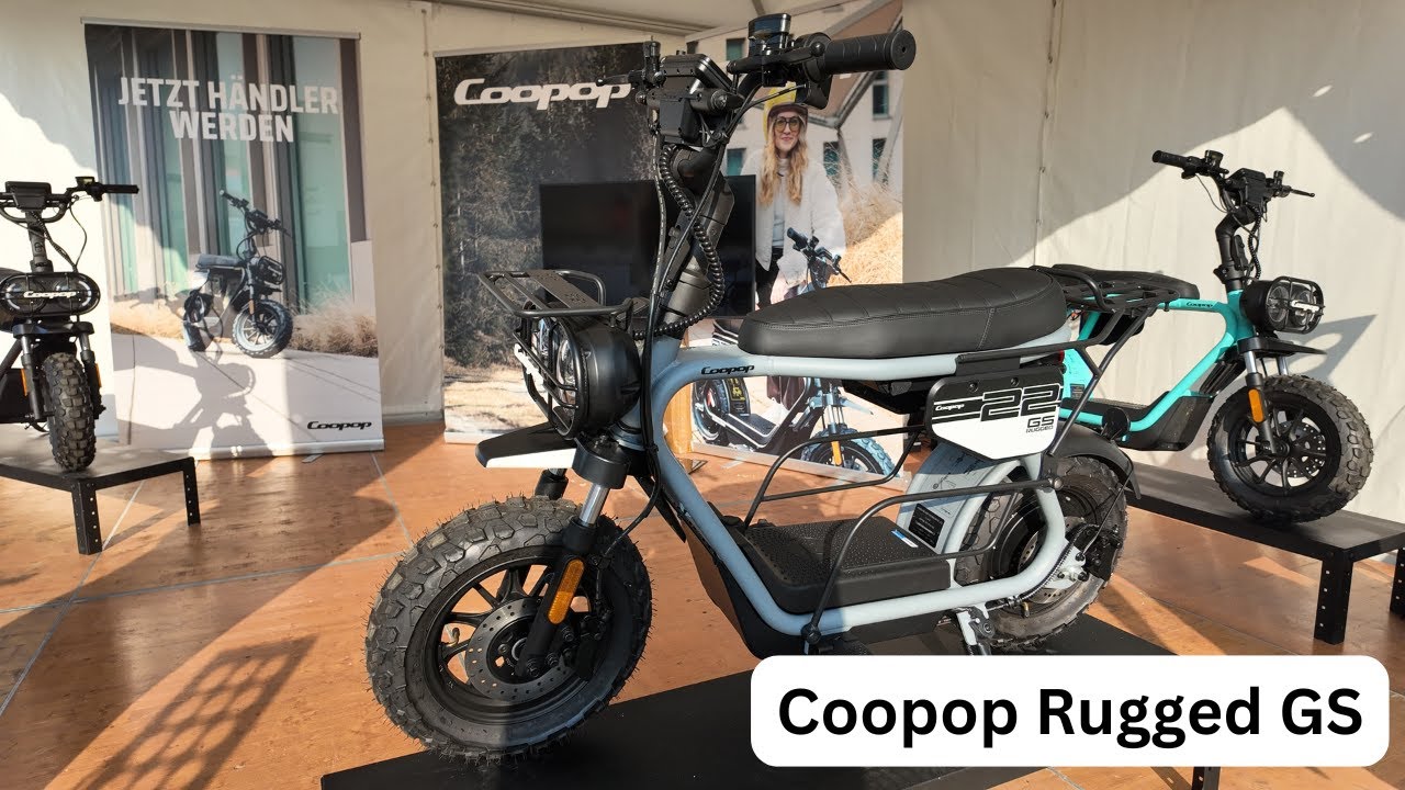 Coopop Rugged GS (45 km/h Roller) I Caravan Salon 2024 I MoMa Camp ...