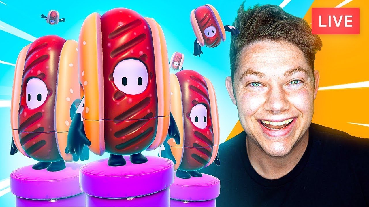 Fall Guys With Bucketsquad TriggidyTrav! - YouTube