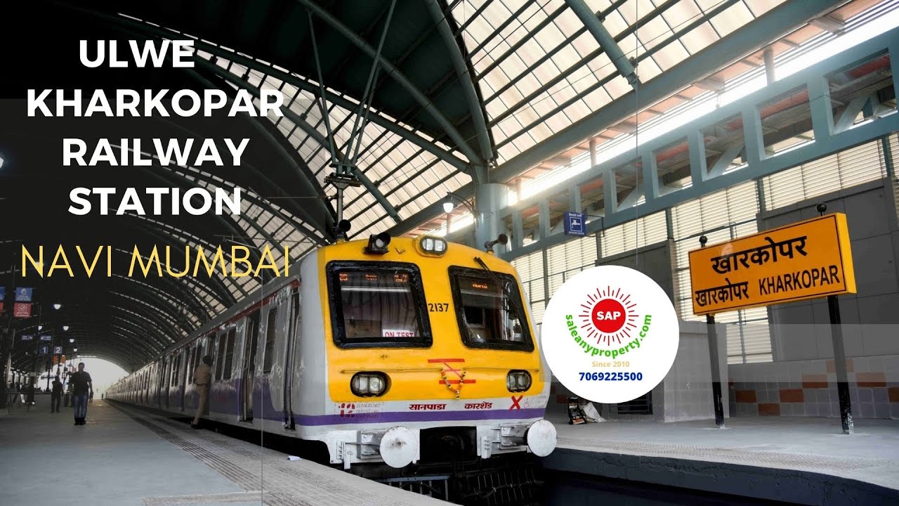 Kharkopar Railway Station Developed Sector 17 Ulwe Navi Mumbai #ulwe # ...