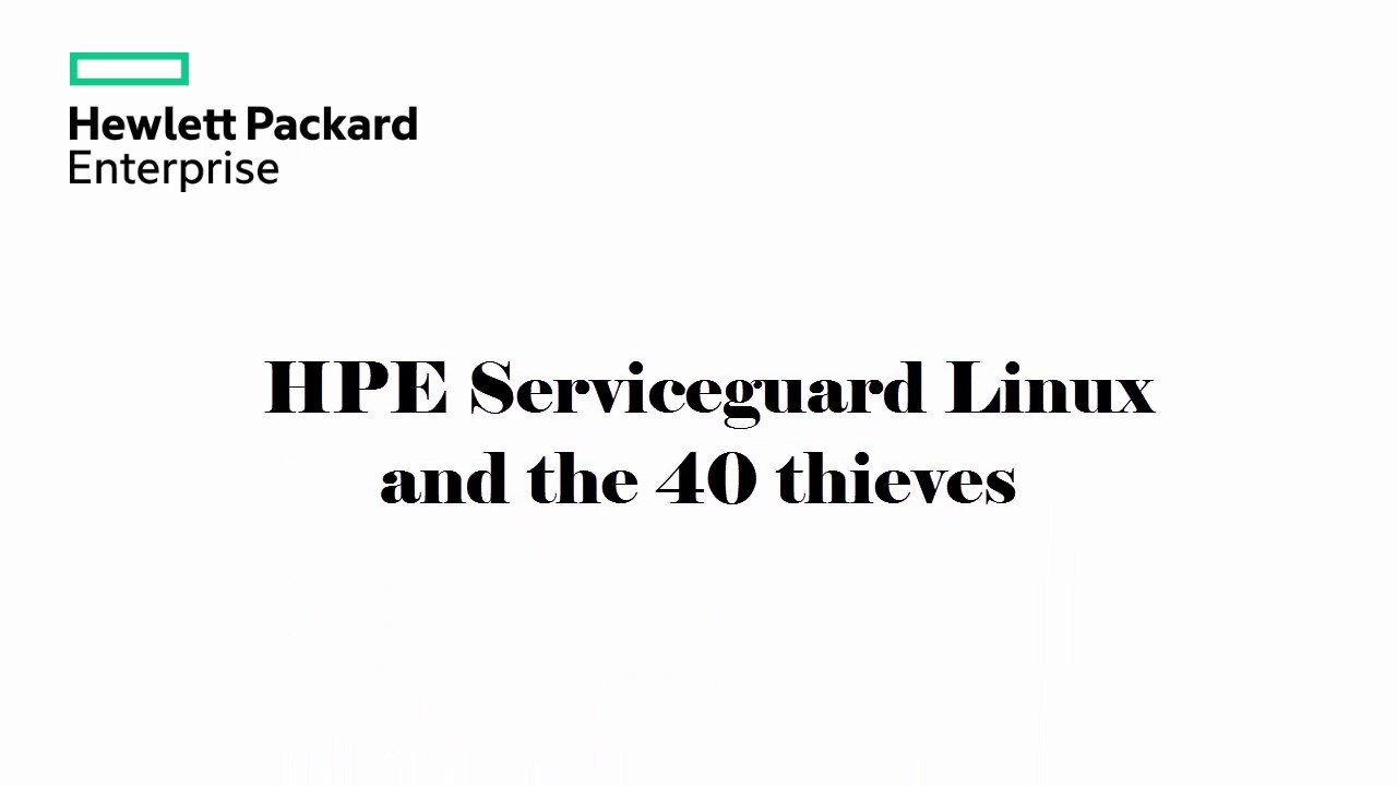 HPE Serviceguard for Linux - Oracle database protection - YouTube