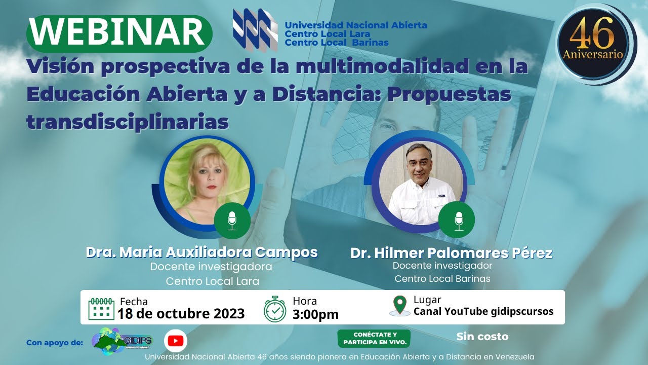 Visión prospectiva de la multimodalidad en la Educación Abierta y a ...