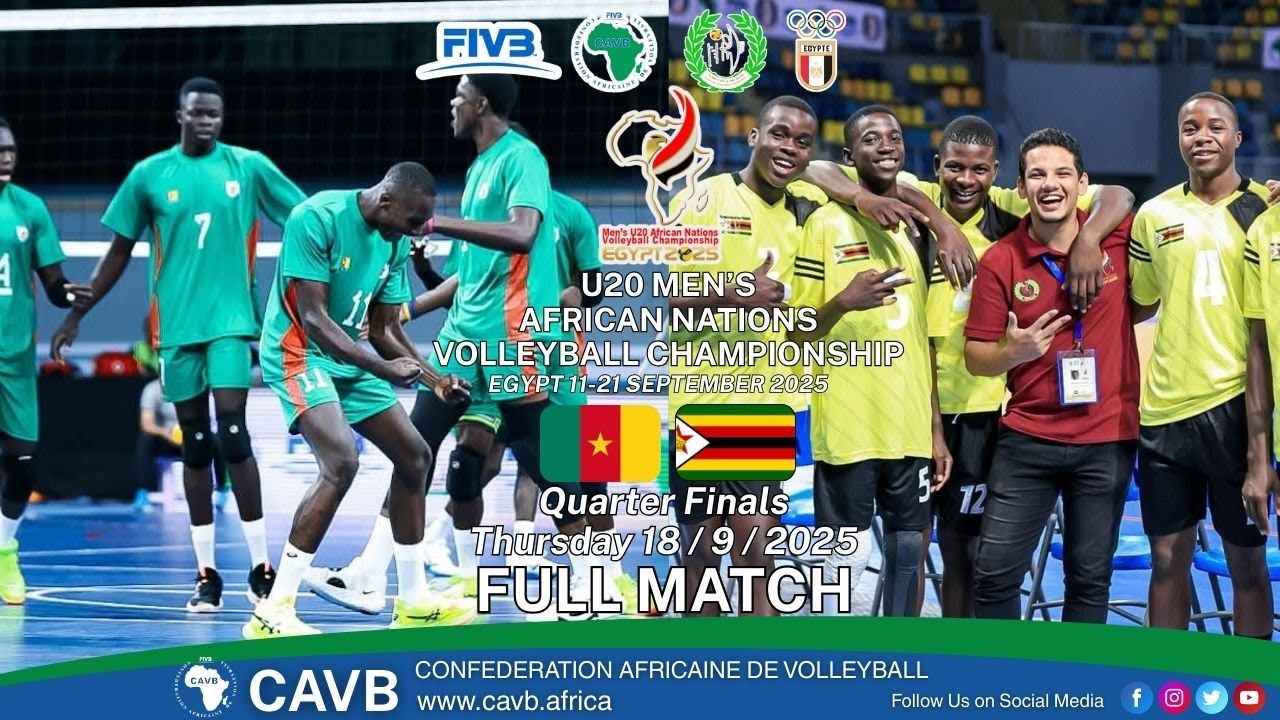 Day 6 - Quarter Finals - Cameroon vs Zimbabwe - YouTube