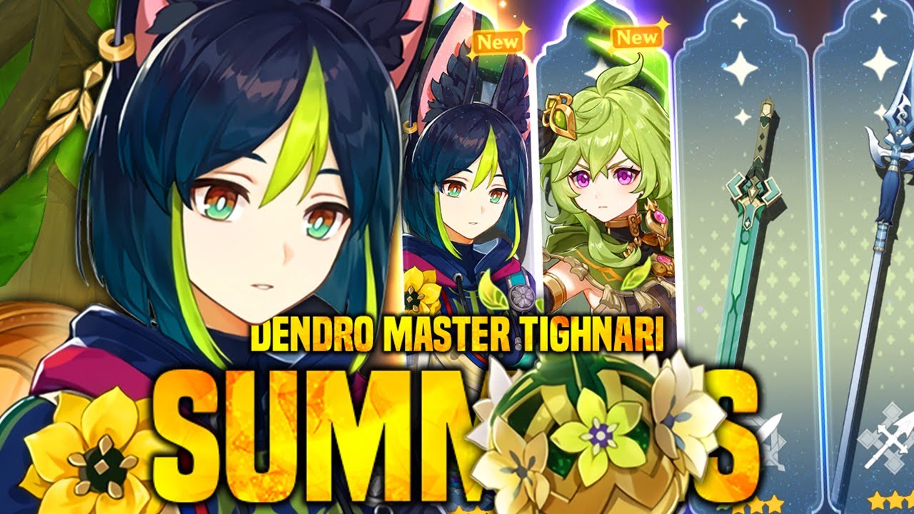 MY SUMERU LUCK IS AMAZING! New Dendro Tighnari Summons | Genshin Impact ...