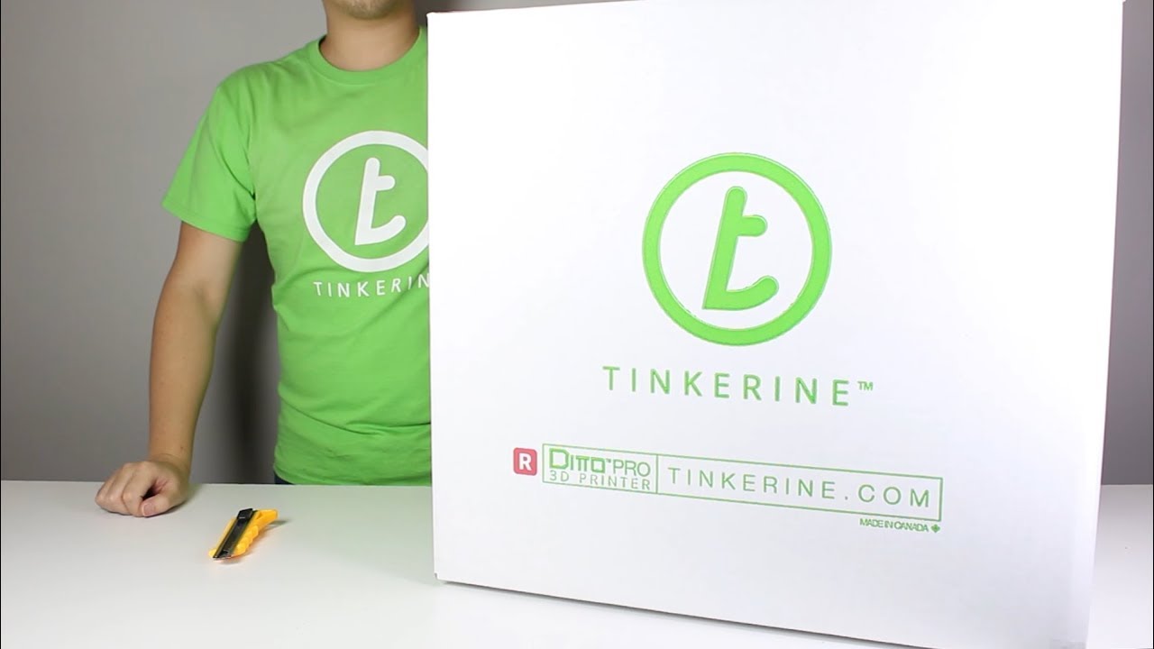 Unboxing the Ditto™Pro-R 3D Printer - YouTube