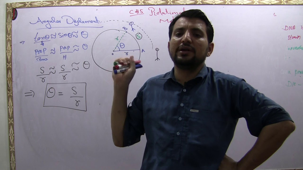 Angular displacement||Etea ||By Sayed Umer Farooq - YouTube