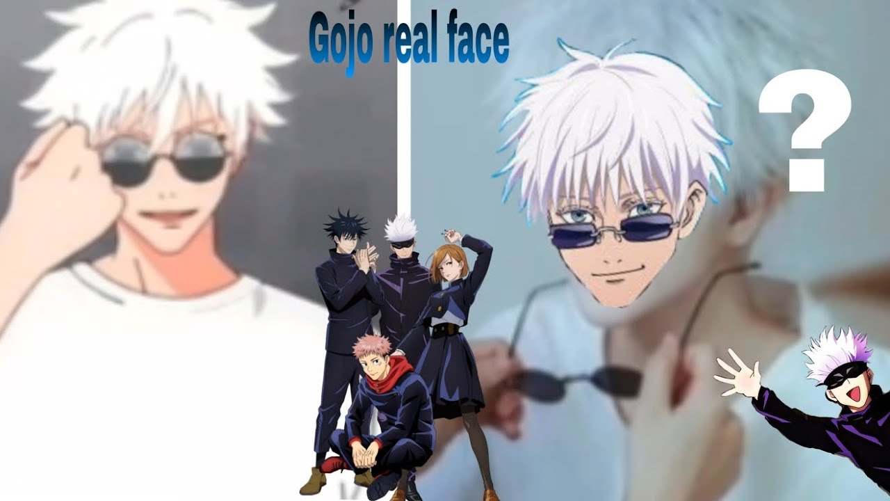 Gojo real face. Gojo real life2024. #gojo #foryou #vairal #real - YouTube