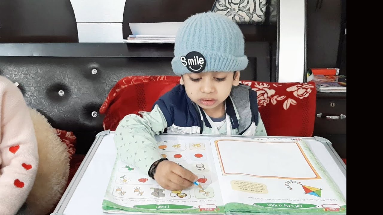 Name the given picture in first block and circle the same object ...