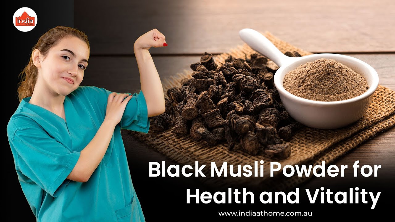 Black Musli Powder: Unlock Health & Vitality Naturally | India At Home ...