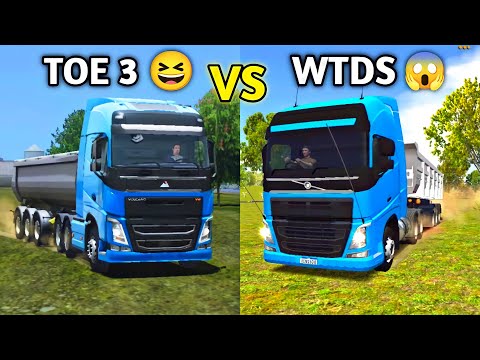 🚚Truckers Of Europe 3 vs World Truck Driving Simulator | Best Comparison