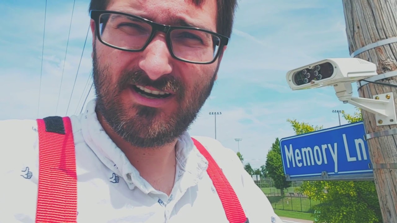 Genetec License Plate Reading surveillance camera - YouTube